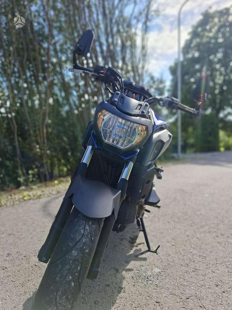 Yamaha MT 07 2018 in Raseiniai, with an engine capacity of 0.70 L and mileage of 22 thousand km for 4990 €, photo 6 on AUTOMOTO.COM.LV