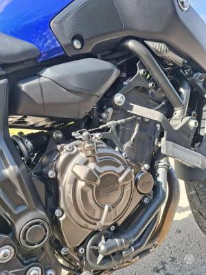 Yamaha MT 07 2018 in Raseiniai, with an engine capacity of 0.70 L and mileage of 22 thousand km for 4990 €, photo 24 on AUTOMOTO.COM.LV