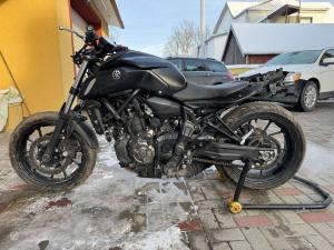 Yamaha MT 07 2019 Tauragė, ar dzinēja tilpumu 0.70 L un nobraukumu 33 tūkst. km par 2350 €, foto  vietnē AUTOMOTO.COM.LV