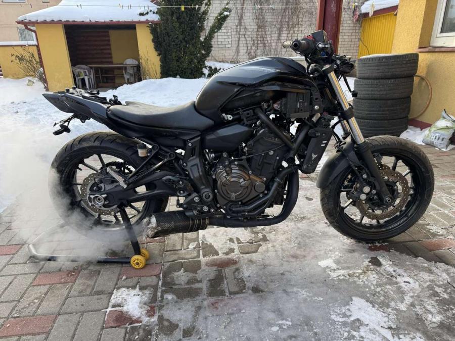 Yamaha MT 07 2019 Tauragė, ar dzinēja tilpumu 0.70 L un nobraukumu 33 tūkst. km par 2350 €, foto 2 vietnē AUTOMOTO.COM.LV