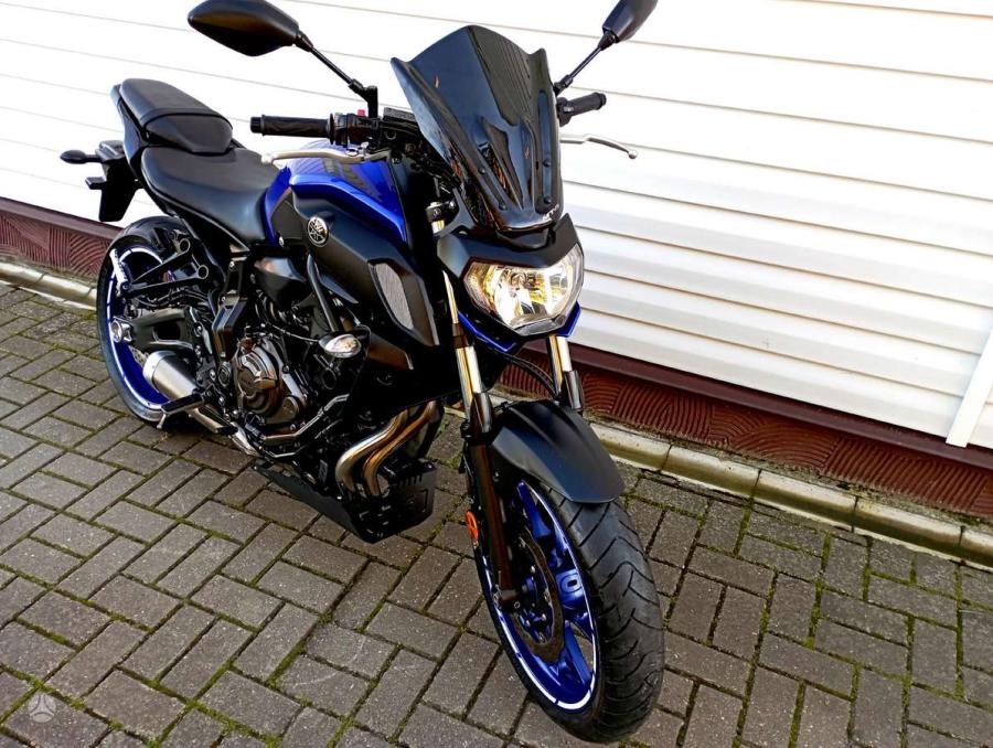 Yamaha MT 07 2019 Prienai, ar dzinēja tilpumu 0.70 L un nobraukumu 12 tūkst. km par 4950 €, foto 3 vietnē AUTOMOTO.COM.LV
