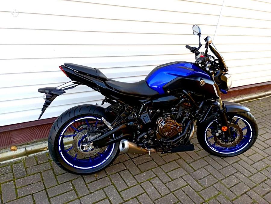 Yamaha MT 07 2019 Prienai, ar dzinēja tilpumu 0.70 L un nobraukumu 12 tūkst. km par 4950 €, foto 4 vietnē AUTOMOTO.COM.LV