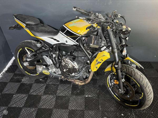 Yamaha MT 07 2019 in Taurage, with an engine capacity of 0.70 L and mileage of 20 thousand km for 1990 €, photo 2 on AUTOMOTO.COM.LV