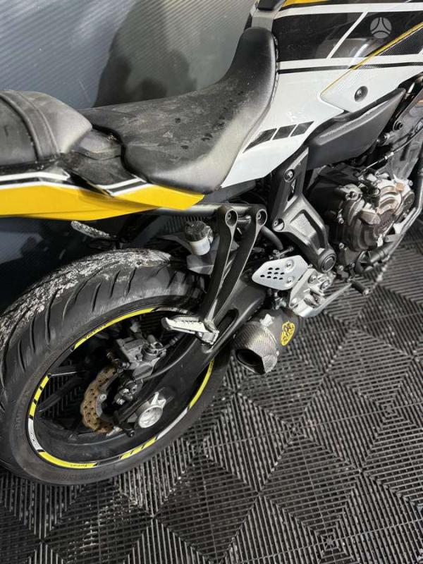 Yamaha MT 07 2019 in Taurage, with an engine capacity of 0.70 L and mileage of 20 thousand km for 1990 €, photo 6 on AUTOMOTO.COM.LV