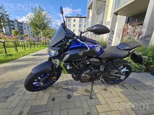 Yamaha MT 07 2019 Rīga, ar dzinēja tilpumu 0.70 L un nobraukumu 0 tūkst. km par 5900 €, foto 1 vietnē AUTOMOTO.COM.LV