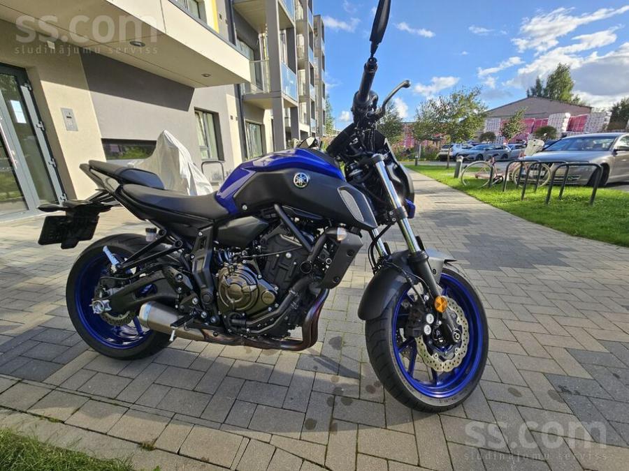 Yamaha MT 07 2019 in Riga, with an engine capacity of 0.70 L and mileage of 0 thousand km for 5900 €, photo 3 on AUTOMOTO.COM.LV