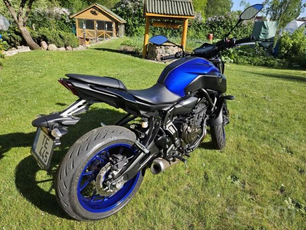 Yamaha MT 07 2019 Rīga, ar dzinēja tilpumu 0.69 L un nobraukumu 0 tūkst. km par 5200 €, foto 5 vietnē AUTOMOTO.COM.LV