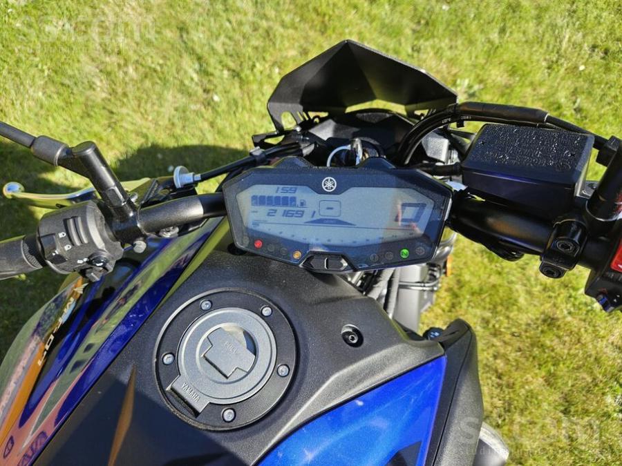 Yamaha MT 07 2019 in Riga, with an engine capacity of 0.69 L and mileage of 0 thousand km for 5200 €, photo 7 on AUTOMOTO.COM.LV