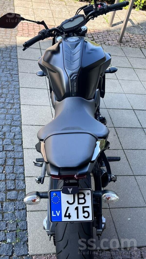 Yamaha MT 07 2019 in Ventspils, with an engine capacity of 0.70 L and mileage of 0 thousand km for 4400 €, photo 3 on AUTOMOTO.COM.LV