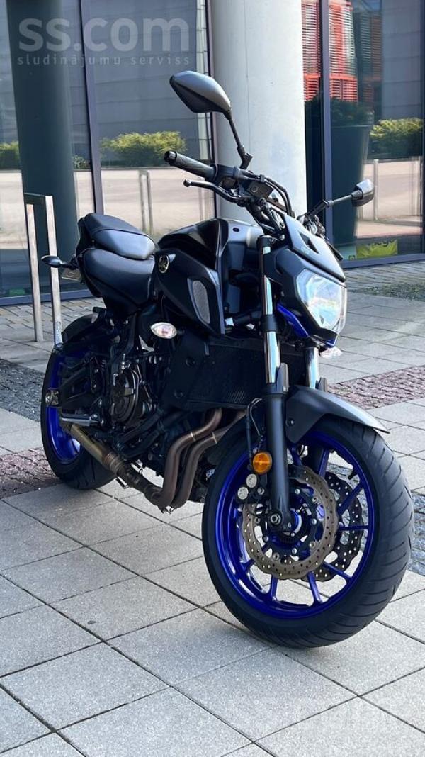 Yamaha MT 07 2019 in Ventspils, with an engine capacity of 0.70 L and mileage of 0 thousand km for 4400 €, photo 5 on AUTOMOTO.COM.LV
