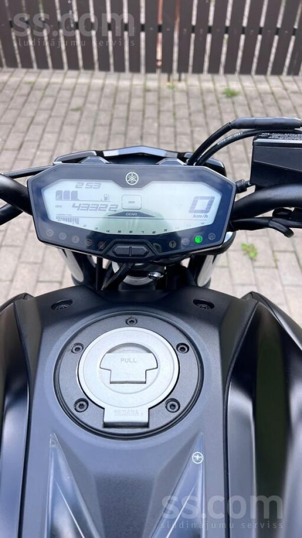 Yamaha MT 07 2019 in Ventspils, with an engine capacity of 0.70 L and mileage of 0 thousand km for 4400 €, photo 7 on AUTOMOTO.COM.LV