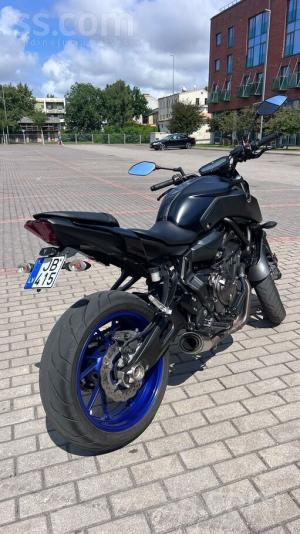 Yamaha MT 07 2019 in Ventspils, with an engine capacity of 0.70 L and mileage of 0 thousand km for 4400 €, photo 9 on AUTOMOTO.COM.LV