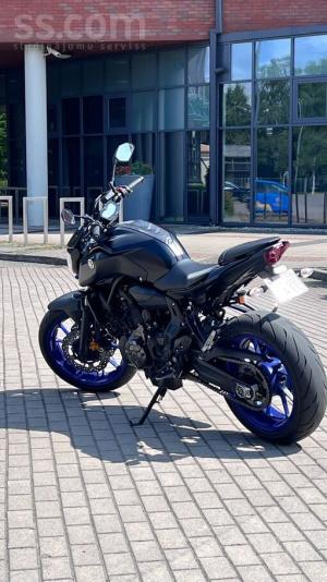 Yamaha MT 07 2019 in Ventspils, with an engine capacity of 0.70 L and mileage of 0 thousand km for 4400 €, photo 10 on AUTOMOTO.COM.LV