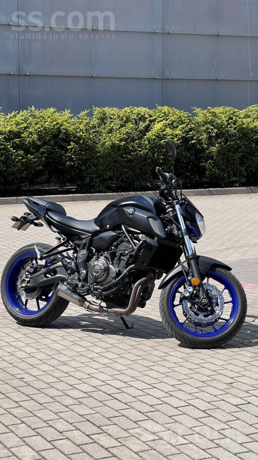 Yamaha MT 07 2019 in Ventspils, with an engine capacity of 0.70 L and mileage of 0 thousand km for 4400 €, photo 11 on AUTOMOTO.COM.LV