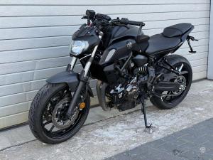 Yamaha MT 07 2019 in Vilkaviskis, with an engine capacity of 0.70 L and mileage of 25 thousand km for 4300 €, photo  on AUTOMOTO.COM.LV