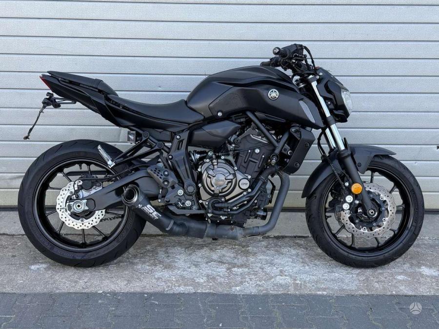 Yamaha MT 07 2019 in Vilkaviskis, with an engine capacity of 0.70 L and mileage of 25 thousand km for 4300 €, photo 6 on AUTOMOTO.COM.LV