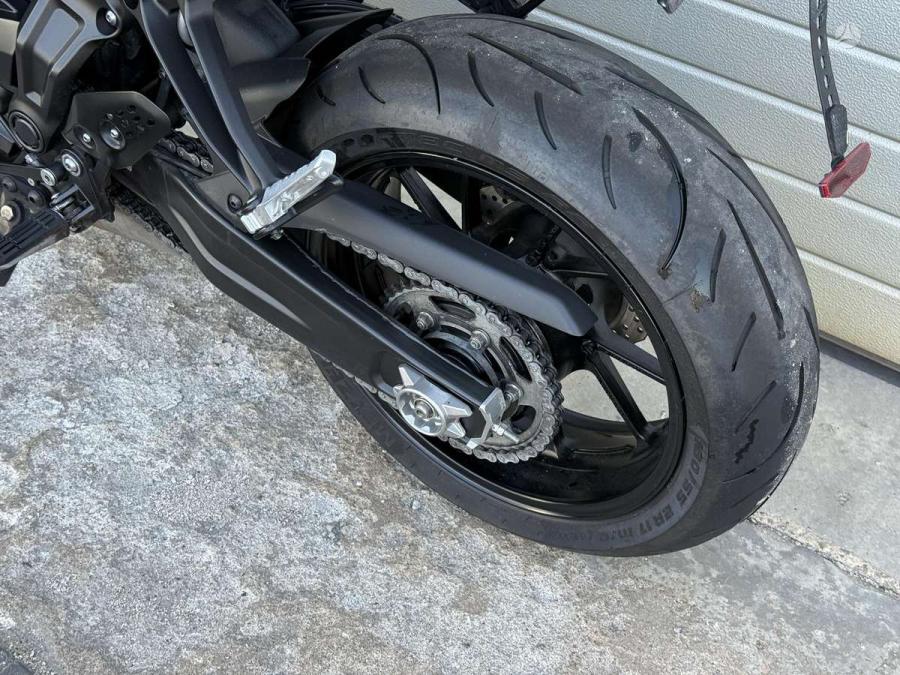 Yamaha MT 07 2019 in Vilkaviskis, with an engine capacity of 0.70 L and mileage of 25 thousand km for 4300 €, photo 8 on AUTOMOTO.COM.LV