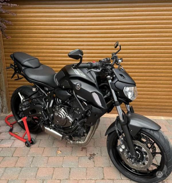 Yamaha MT 07 2019 in Lazdijai, with an engine capacity of 0.70 L and mileage of 22 thousand km for 5250 €, photo 1 on AUTOMOTO.COM.LV