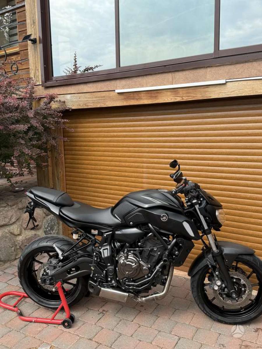 Yamaha MT 07 2019 in Lazdijai, with an engine capacity of 0.70 L and mileage of 22 thousand km for 5250 €, photo 3 on AUTOMOTO.COM.LV