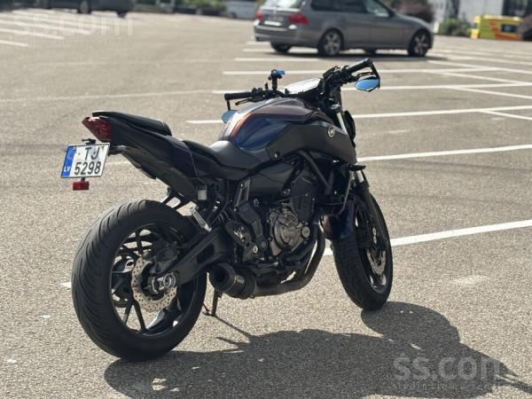 Ямаха MT 07 2019 в Рига на AUTOMOTO.COM.LV Ямаха MT 07 2019 в Рига, объемом двигателя 0.69 л и пробегом 0 тыс. км за 4600 €, фото 3 на AUTOMOTO.COM.LV