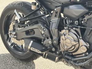 Yamaha MT 07 2019 in Riga, with an engine capacity of 0.69 L and mileage of 0 thousand km for 4600 €, photo 6 on AUTOMOTO.COM.LV