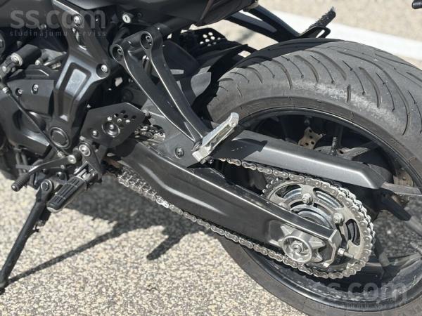 Ямаха MT 07 2019 в Рига на AUTOMOTO.COM.LV Ямаха MT 07 2019 в Рига, объемом двигателя 0.69 л и пробегом 0 тыс. км за 4600 €, фото 7 на AUTOMOTO.COM.LV