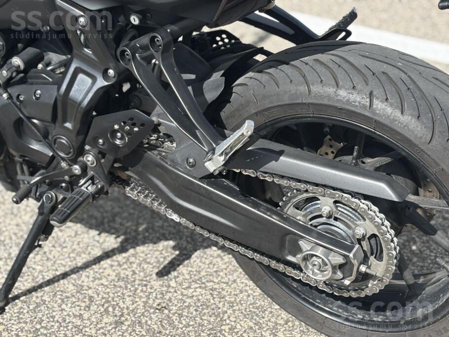 Yamaha MT 07 2019 in Riga, with an engine capacity of 0.69 L and mileage of 0 thousand km for 4600 €, photo 7 on AUTOMOTO.COM.LV