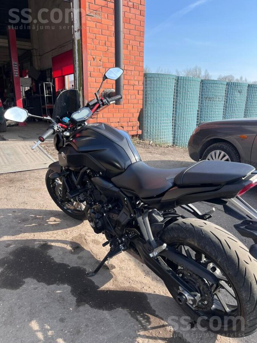 Yamaha MT 07 2020 Rīga, ar dzinēja tilpumu 0.70 L un nobraukumu 0 tūkst. km par 5500 €, foto 1 vietnē AUTOMOTO.COM.LV