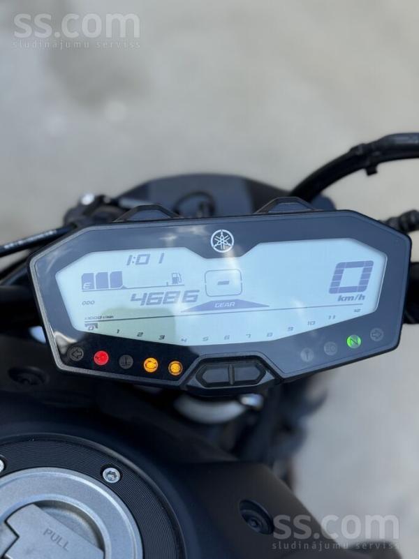Yamaha MT 07 2020 Rīga, ar dzinēja tilpumu 0.69 L un nobraukumu 0 tūkst. km par 5600 €, foto 3 vietnē AUTOMOTO.COM.LV