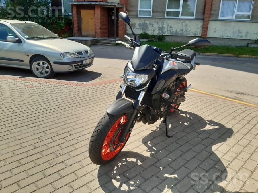 Yamaha MT 07 2020 Rīga, ar dzinēja tilpumu 0.70 L un nobraukumu 0 tūkst. km par 5700 €, foto 6 vietnē AUTOMOTO.COM.LV