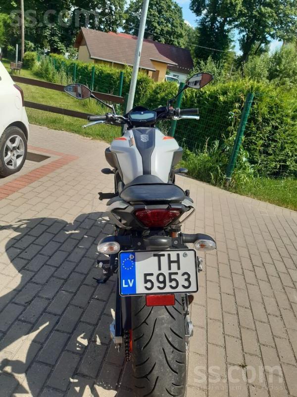 Yamaha MT 07 2020 in Riga, with an engine capacity of 0.70 L and mileage of 0 thousand km for 5700 €, photo 6 on AUTOMOTO.COM.LV