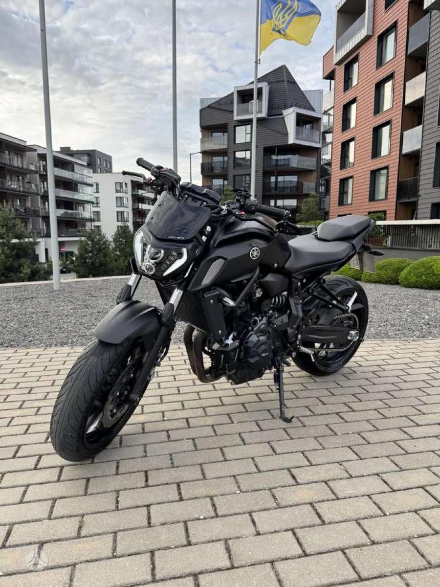 Yamaha MT 07 2020 Kauņa, ar dzinēja tilpumu 0.70 L un nobraukumu 25 tūkst. km par 4900 €, foto 4 vietnē AUTOMOTO.COM.LV