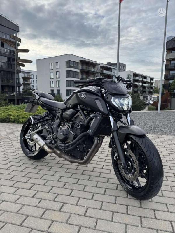 Yamaha MT 07 2020 in Kaunas, with an engine capacity of 0.70 L and mileage of 25 thousand km for 4900 €, photo 4 on AUTOMOTO.COM.LV