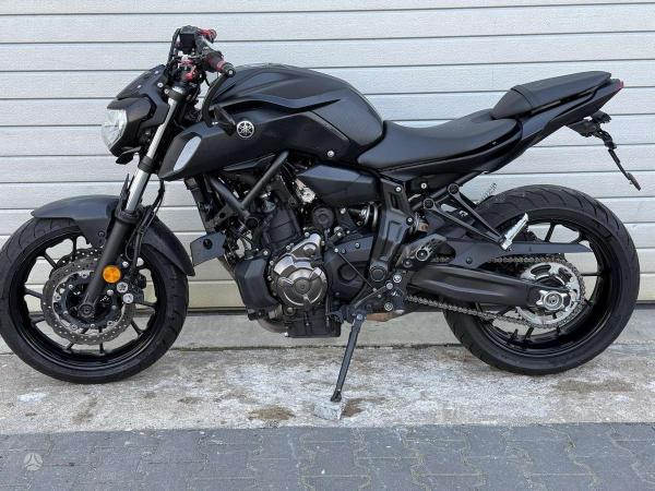 Yamaha MT 07 2020 in Vilkaviskis, with an engine capacity of 0.70 L and mileage of 48 thousand km for 3900 €, photo 2 on AUTOMOTO.COM.LV