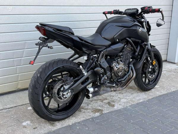 Yamaha MT 07 2020 in Vilkaviskis, with an engine capacity of 0.70 L and mileage of 48 thousand km for 3900 €, photo 5 on AUTOMOTO.COM.LV