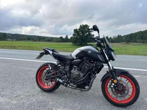 Yamaha MT 07 2020 in Klaipeda, with an engine capacity of 0.70 L and mileage of 14 thousand km for 5300 €, photo  on AUTOMOTO.COM.LV
