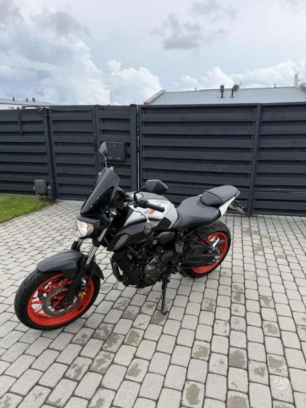 Yamaha MT 07 2020 Klaipėda, ar dzinēja tilpumu 0.70 L un nobraukumu 15 tūkst. km par 5300 €, foto 4 vietnē AUTOMOTO.COM.LV