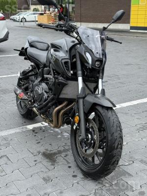 Yamaha MT 07 2021 in Riga, with an engine capacity of 0.69 L and mileage of 0 thousand km for 6100 €, photo 3 on AUTOMOTO.COM.LV
