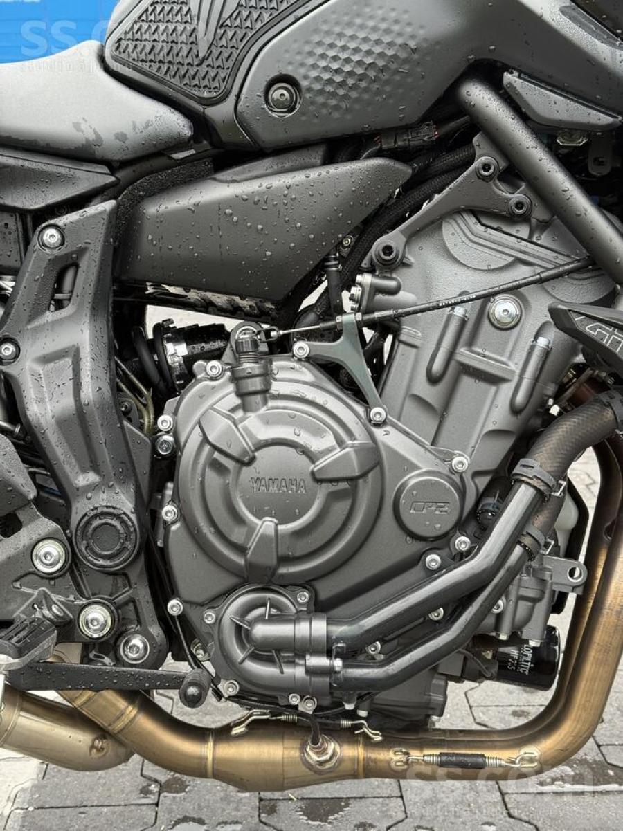 Yamaha MT 07 2021 in Riga, with an engine capacity of 0.69 L and mileage of 0 thousand km for 6100 €, photo 6 on AUTOMOTO.COM.LV