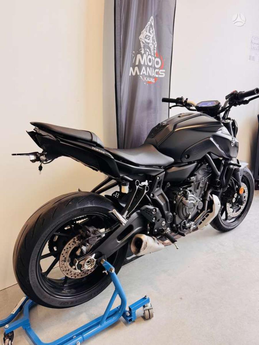 Yamaha MT 07 2021 Kauņa, ar dzinēja tilpumu 0.69 L un nobraukumu 19 tūkst. km par 4790 €, foto 4 vietnē AUTOMOTO.COM.LV