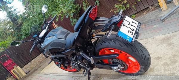 Yamaha MT 07 2021 Ogre, ar dzinēja tilpumu 0.70 L un nobraukumu 0 tūkst. km par 6300 €, foto 1 vietnē AUTOMOTO.COM.LV