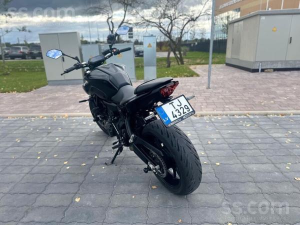 Yamaha MT 07 2022 in Jelgava, with an engine capacity of 0.69 L and mileage of 0 thousand km for 6400 €, photo 3 on AUTOMOTO.COM.LV
