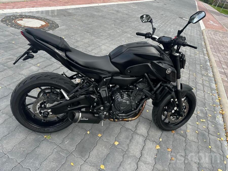 Yamaha MT 07 2022 in Jelgava, with an engine capacity of 0.69 L and mileage of 0 thousand km for 6400 €, photo 7 on AUTOMOTO.COM.LV