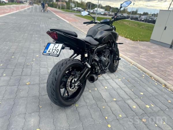 Yamaha MT 07 2022 Jelgava, ar dzinēja tilpumu 0.69 L un nobraukumu 0 tūkst. km par 6400 €, foto 4 vietnē AUTOMOTO.COM.LV