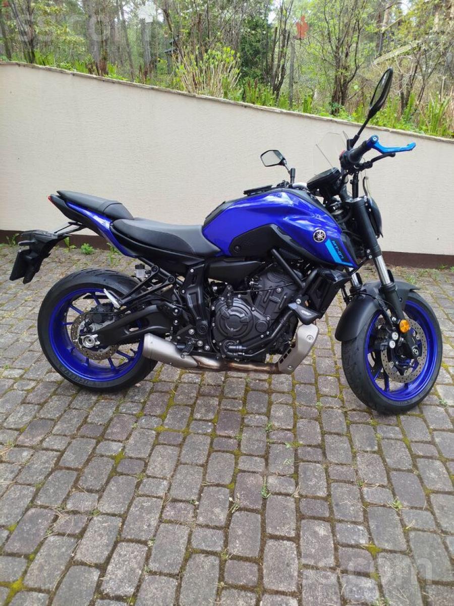 Yamaha MT 07 2022 Rīga, ar dzinēja tilpumu 0.70 L un nobraukumu 0 tūkst. km par 7000 €, foto 1 vietnē AUTOMOTO.COM.LV