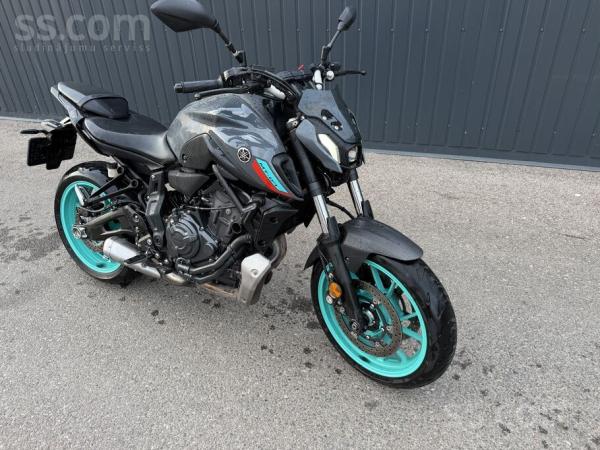 Yamaha MT 07 2022 in Daugavpils, with an engine capacity of 0.70 L and mileage of 0 thousand km for 6400 €, photo 1 on AUTOMOTO.COM.LV
