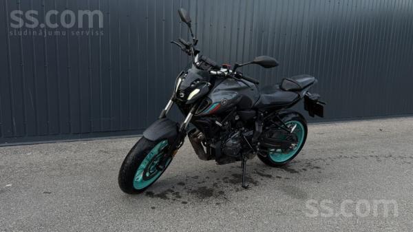Yamaha MT 07 2022 in Daugavpils, with an engine capacity of 0.70 L and mileage of 0 thousand km for 6400 €, photo 3 on AUTOMOTO.COM.LV