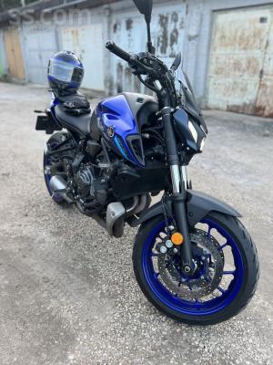Yamaha MT 07 2023 Rīga, ar dzinēja tilpumu 0.69 L un nobraukumu 0 tūkst. km par 6600 €, foto 1 vietnē AUTOMOTO.COM.LV