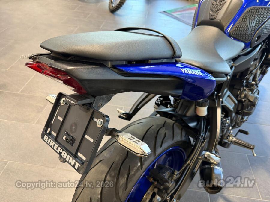 Yamaha MT 07 2023 in Tallinn, with an engine capacity of 0.69 L and mileage of 13 thousand km for 6990 €, photo 4 on AUTOMOTO.COM.LV