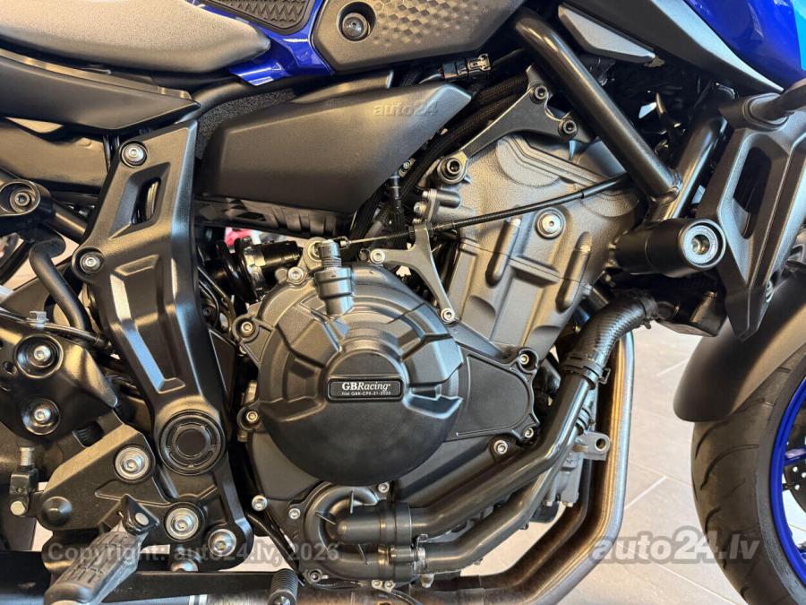 Yamaha MT 07 2023 in Tallinn, with an engine capacity of 0.69 L and mileage of 13 thousand km for 6990 €, photo 5 on AUTOMOTO.COM.LV